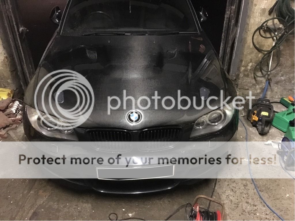 135i - Power dome bonnet with vents.. | Baby BMW Forum